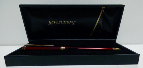 REFLECTIONS WRITING INSTRUMENT BALLPOINT PEN IN BOX W/OPERATING ...