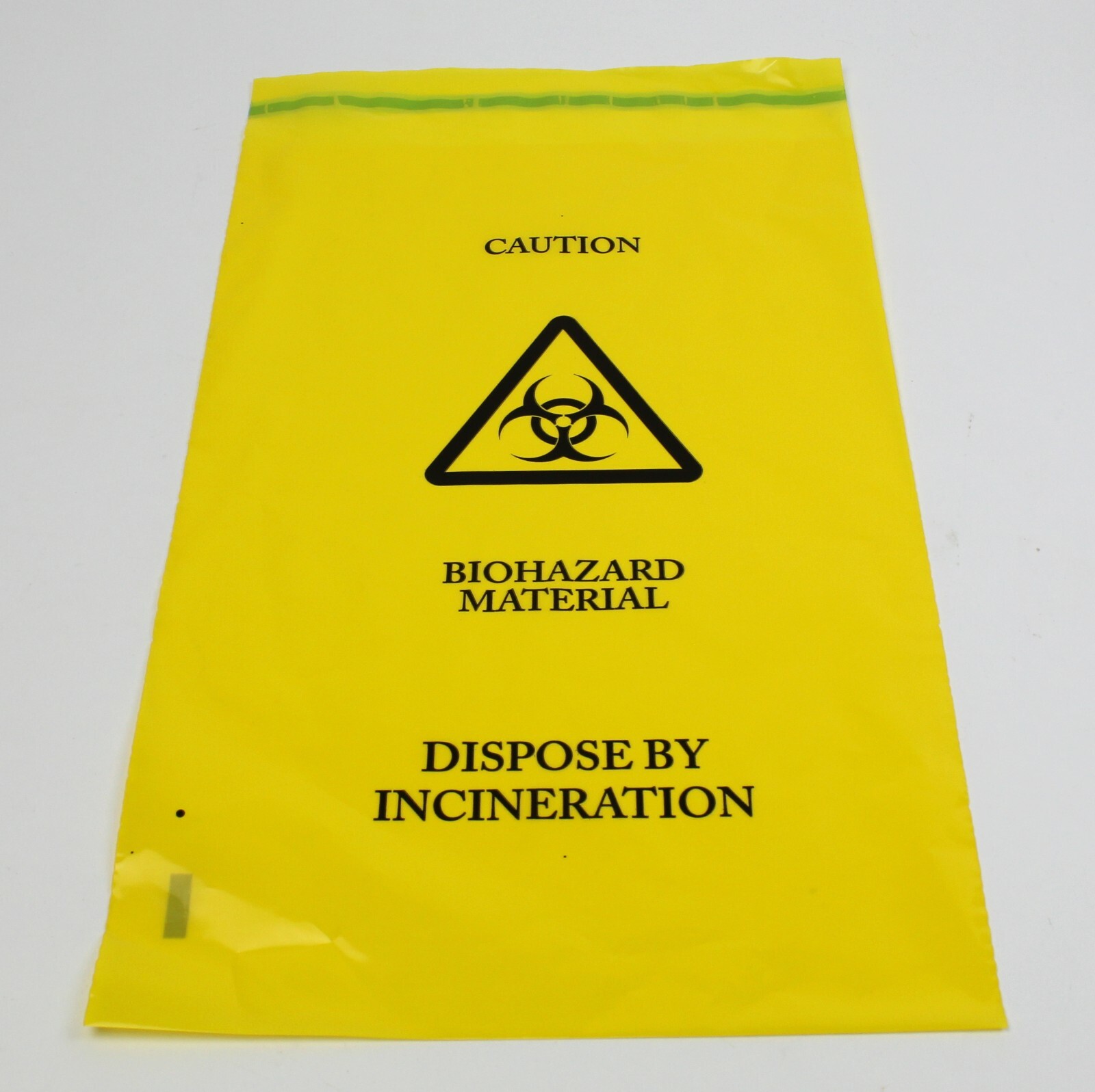 Yellow Clinical Waste Bio Hazard Disposal Incineration Bags for Medical ...