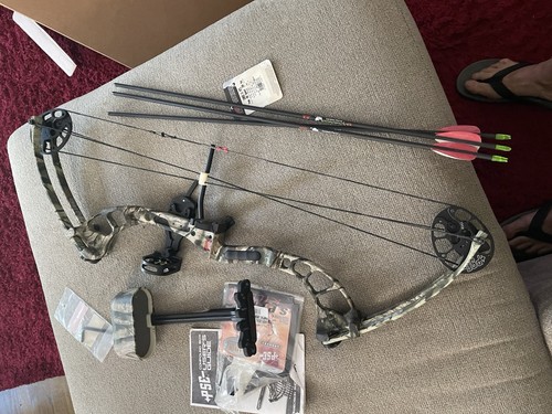 PSE Chaos Compound Camo Bow, Left Hand Draw Right Hand Hold | eBay