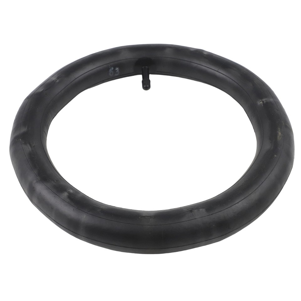 High Quality Inner Tube Parts Straight / Bent Mouth Black Butyl Rubber ...