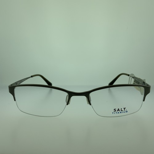 Salt Lloyd Platinum Black Designer Eyeglasses Frames 52-18-145 Brand ...