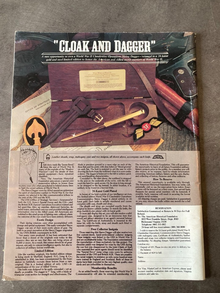 The Blade Magazine. Feb. 1984. Case, Buck, Queen, OSS, Tantos | eBay