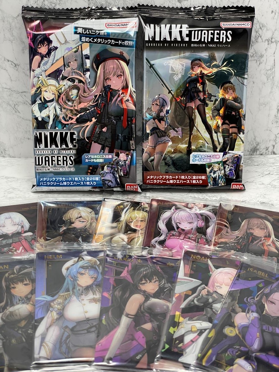 NIKKE The Goddess of Victory Wafer vol.1 Metallic Plastic NIKKE The Goddess of Victory Wafer vol.1 Metallic Plastic