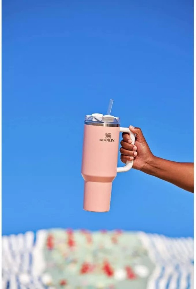 NEW Stanley 40oz Quencher H2.0 Tumbler Peach Exclusive LIMITED EDITION ...