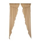 New Primitive Country Farmhouse TAN TOBACCO PRAIRIE SWAGS Curtains 84 ...