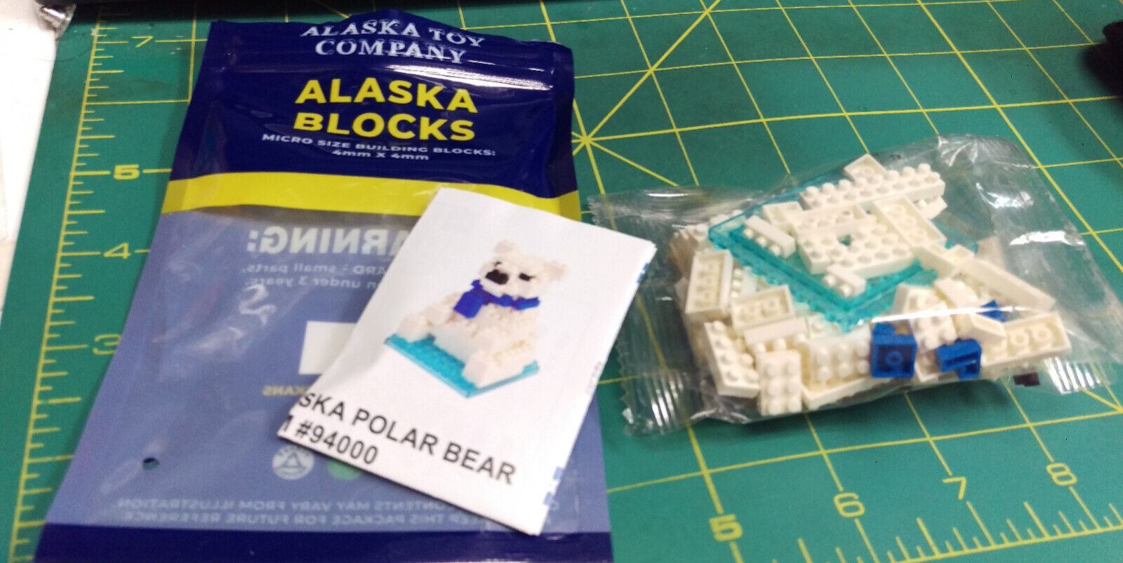 Alaska Blocks 102 piece Micro Locking Block Building Set & directions ...