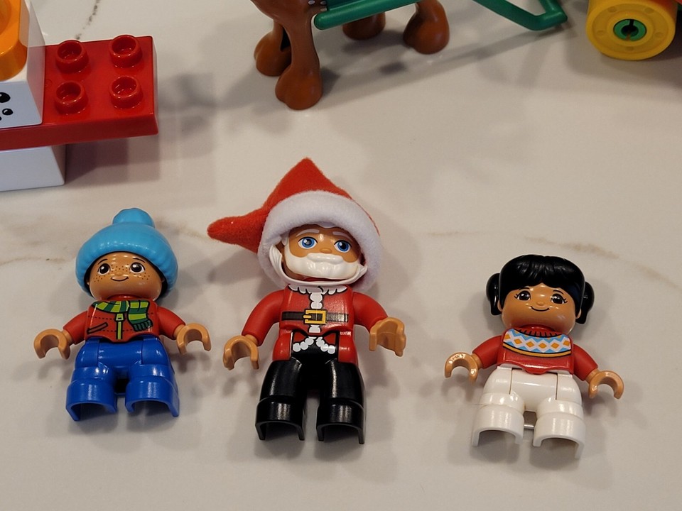 LEGO DUPLO Santa's Winter Holiday 10837 100% Complete Christmas ...