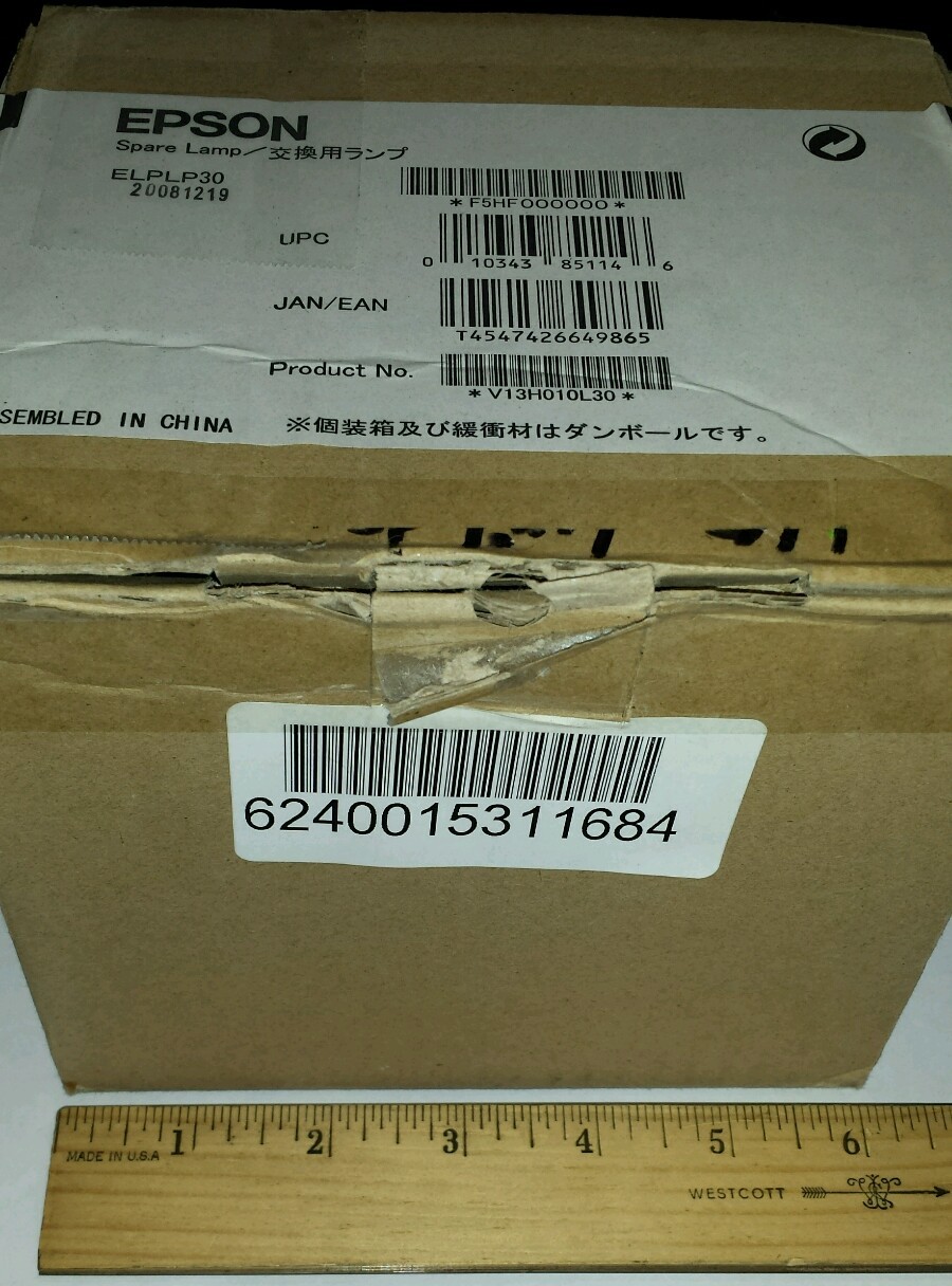 Epson V13H010L30 Projector Lamp Type ELPLP30 For EMP-821 EMP61 EMP81 | eBay