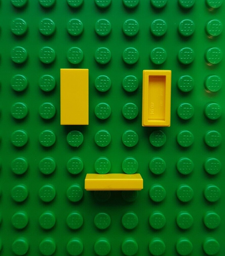 6x Lego Fliese - 1x2 - yellow (gelb) - 306924 - 3069b | eBay