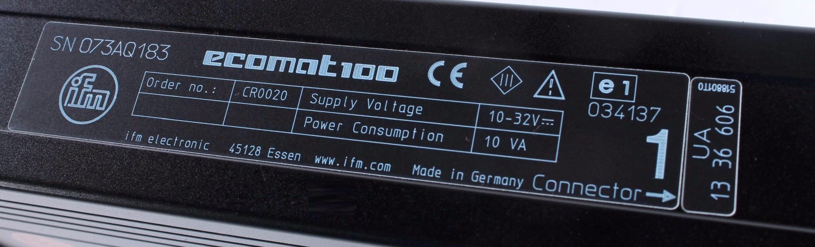 New CR0020 IFM Ecomat 100 Mobile Controller | eBay