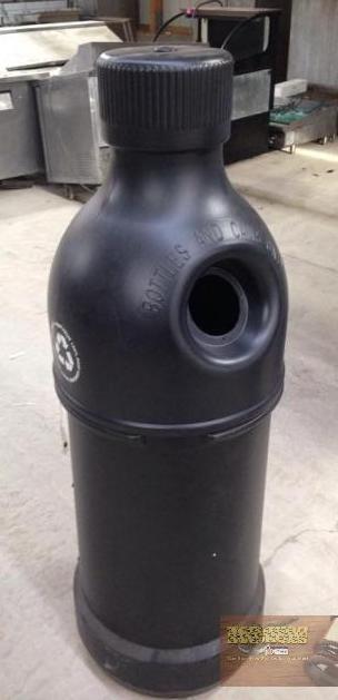 Plastic Bottle Shaped Recycling Bin