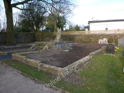 Photo 6x4 Aspinall family grave, Pendleton Church Clitheroe/SD7441 ...