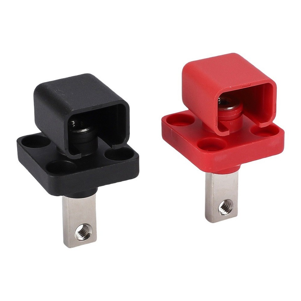 80 Amp Copper Terminal Block Square High Current Battery Connection ...