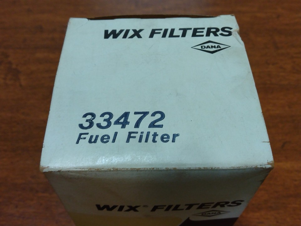 Wix Fuel Water Separator Filter 33472 NEW NOS | eBay