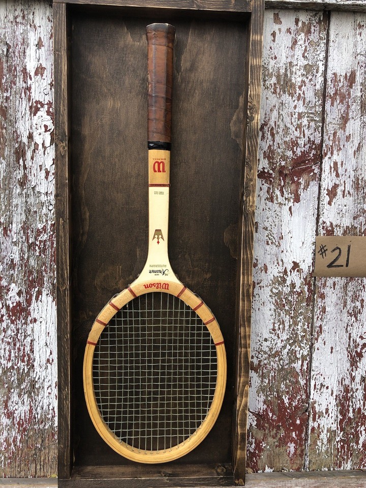 Wood Tennis Racket Wilson Jack Kramer Autograph Racquet Mounted On Wood ...