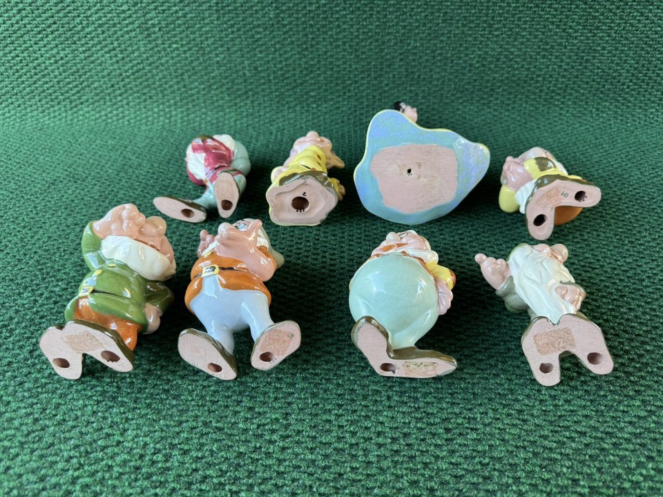 Vintage Disney Evan K Shaw American Pottery Snow White & The Seven ...
