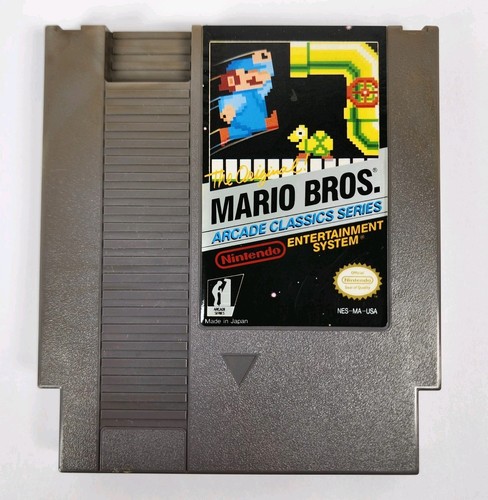 Mario Bros. Arcade Classic Series (Nintendo NES, 1985) Cartridge Only ...