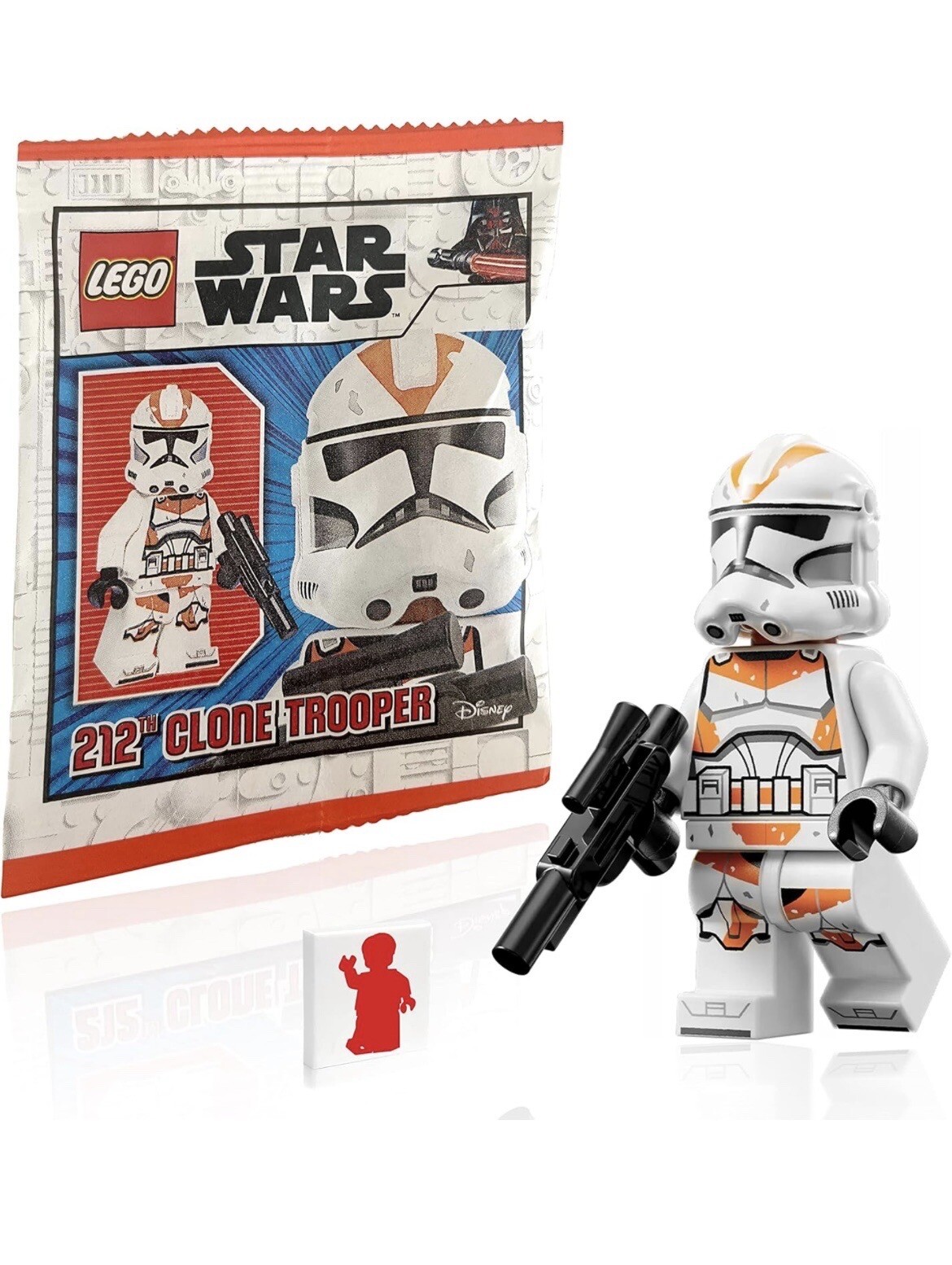 LEGO Star Wars Commander Cody Minifigure with Visor and Blaster - 212th ...