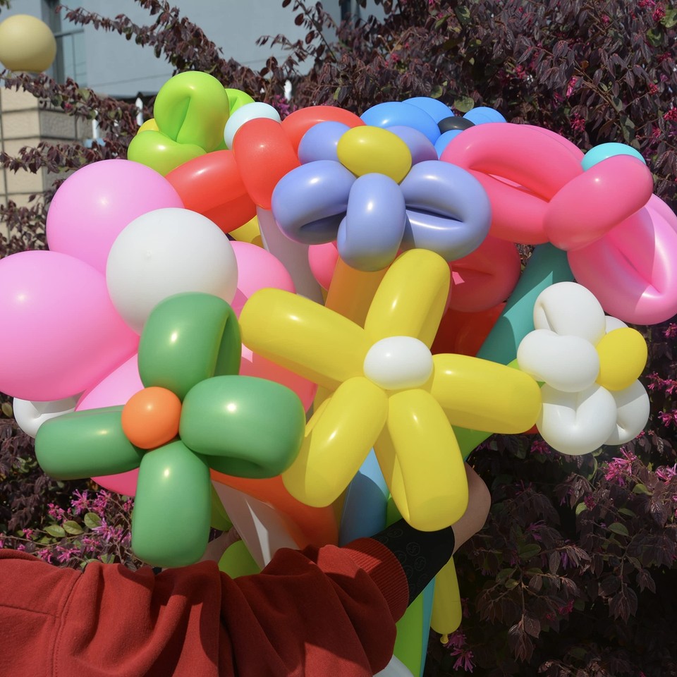 200 PCS Latex Twisting Balloons 260Q Balloons Assorted Color Long ...