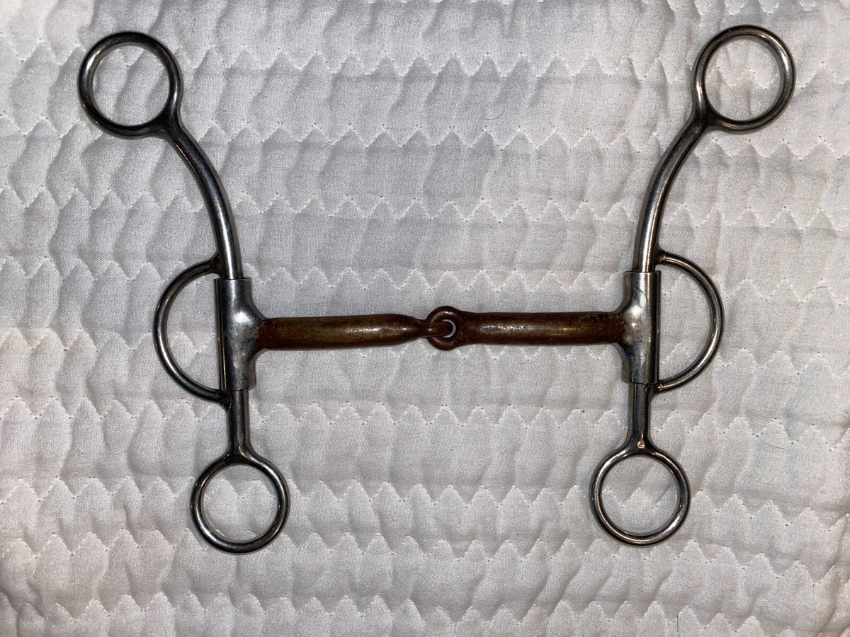 State Line Tack 5u2033 Reinsman D&L Reiner Double Five Curb Bit U2013 ...