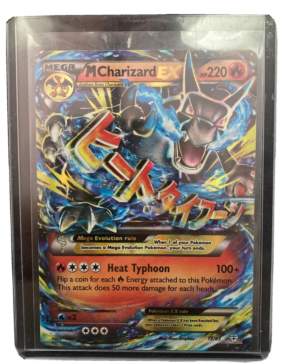 Mega Charizard Ex Tinn AncientKart Pokemon New Generation Team Up