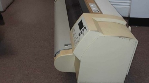 HP Designjet 650C'- 750C Plus. WIDE FORMAT PRINTER | eBay