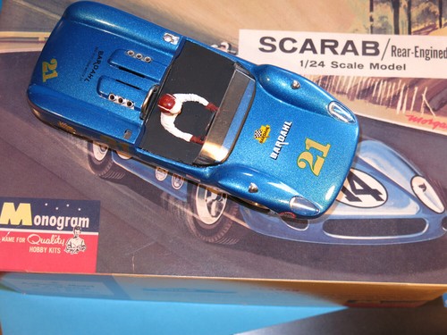 Slotcar MONOGRAM SCARAB 1/24 1960's fährt auf Carrera Bahnen! MINT! | eBay