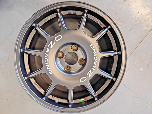 oz racing wheel 17J 17 ET30 4X100 Black. | eBay UK