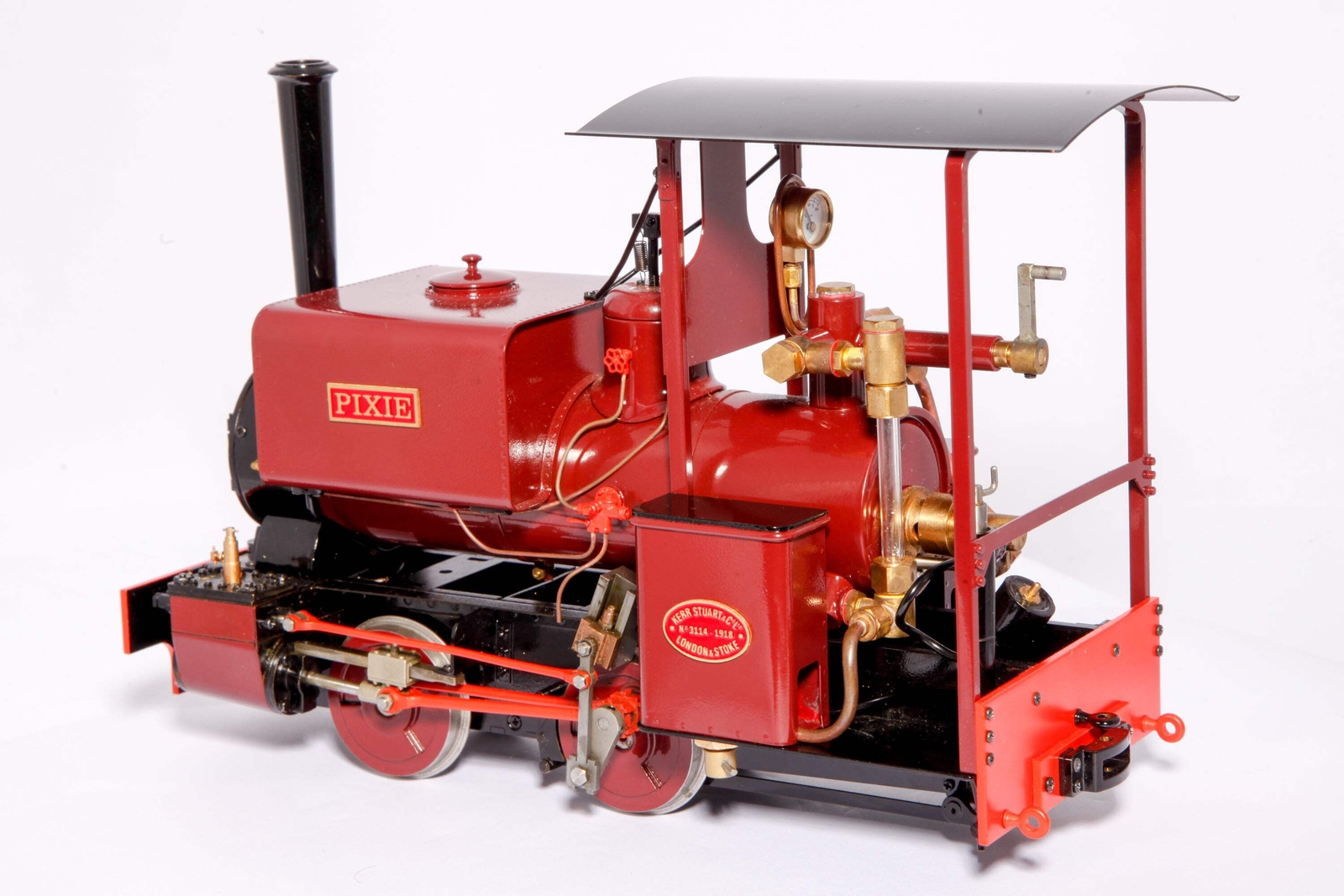 Accucraft Live Steam - Kerr Stuart ‘Wren’ Live Steam 0-4-0ST in 7/8ths ...