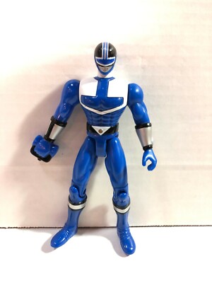 Power Rangers Time Force Blue TF Fighter Ranger Figure Bandai | eBay