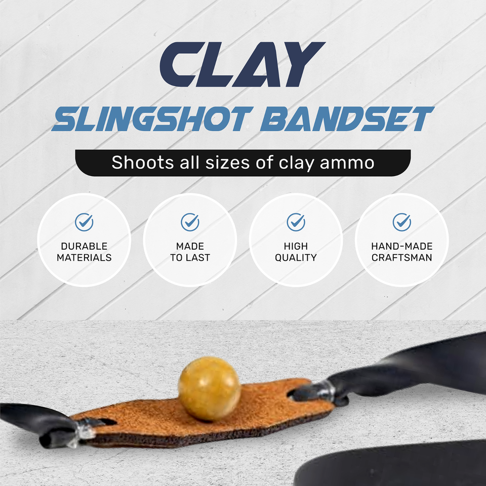 (5-pack) SimpleShot SLINGSHOT BANDS Professional Performance Latex Flat ...