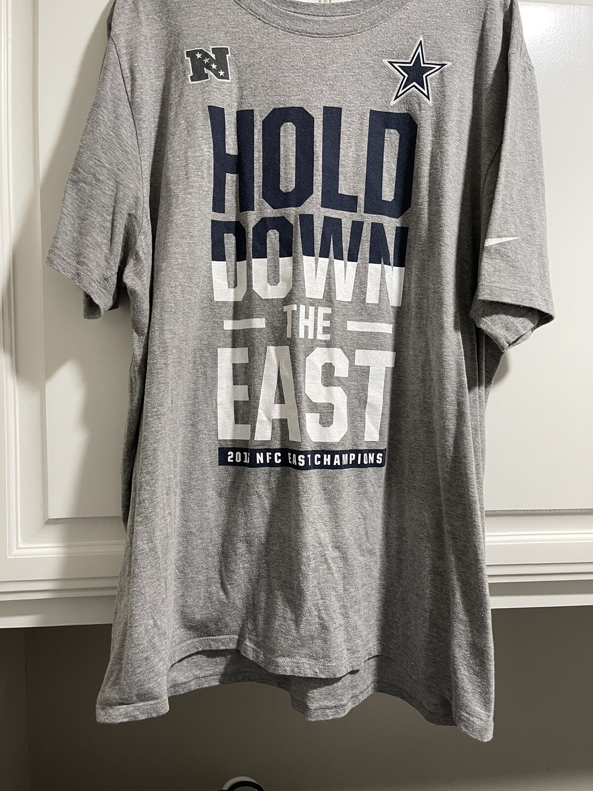 NIKE Dallas COWBOYS 2016 NFC EAST CHAMPIONS "Hold Down the East" Shirt ...