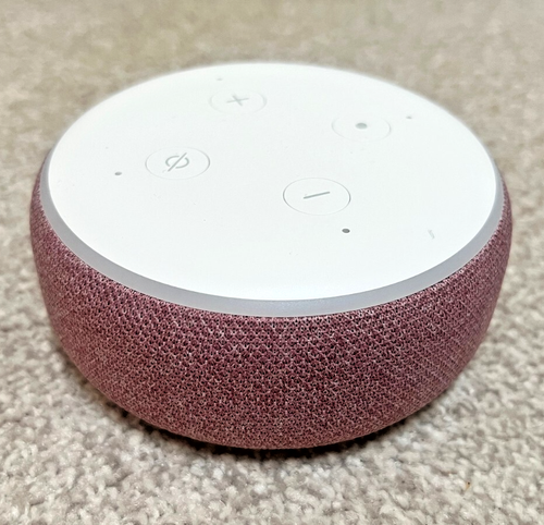 Amazon Echo Dot | Third 3rd Generation Smart Speaker | Pink & White | Alexa | eBay
