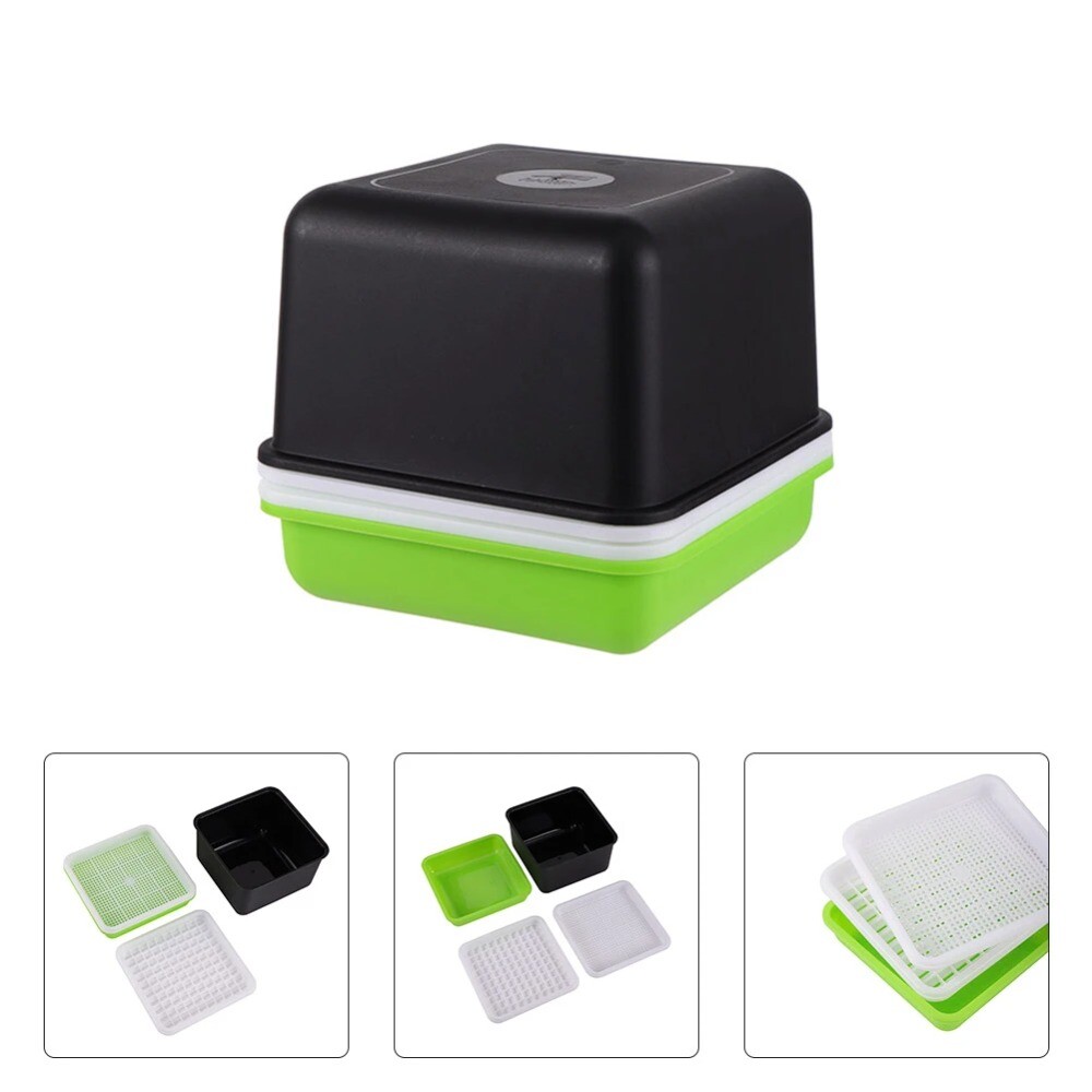 Grow Germination Pot Hydroponic Box Seedling Sprouter Soilless Planting ...
