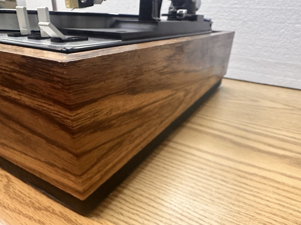 Vintage Garrard 990B Turntable With Shure Hi-track Needle And Dust ...