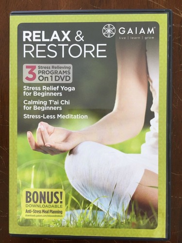 Yoga & Tai Chai DVD for beginners Gaiam Americas Inc | eBay
