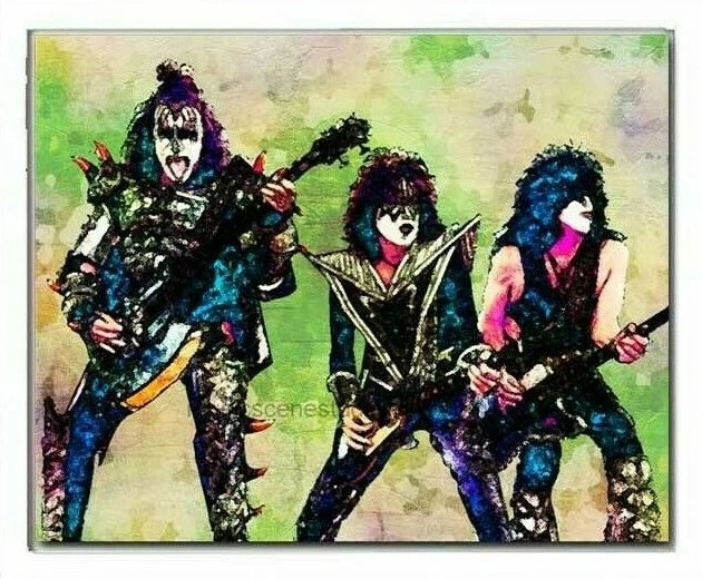 Kiss Band Art