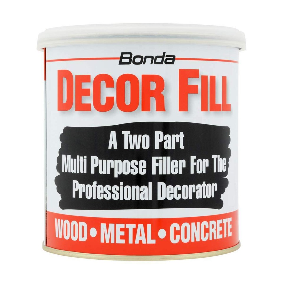 Bonda Decor Fill Two Part Multi Purpose Decorating Filler Metal Plaster ...