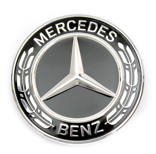 Mercedes-Benz Stern Emblem schwarz Motorhaube W463 W461 C253 W166 ...