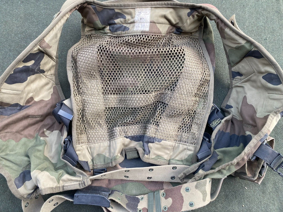 Original French Army Foreign Legion CCE Camouflage Webbing Combat ...