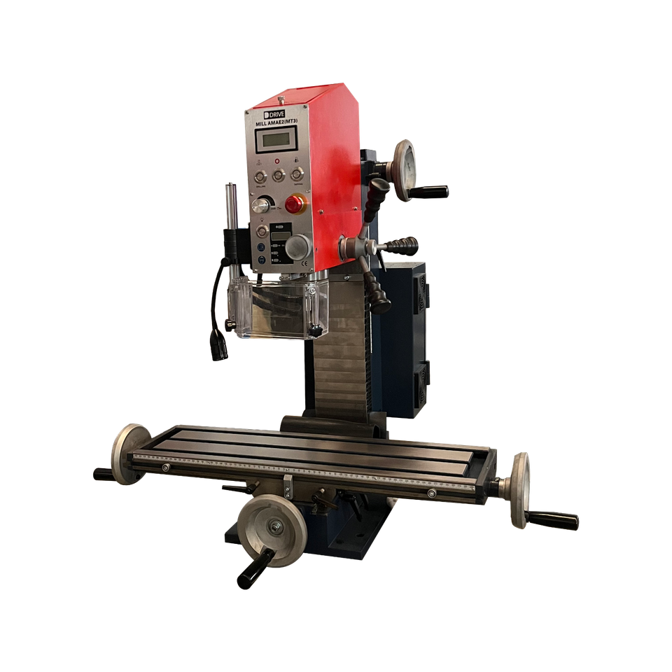 Amadeal E2 Direct Drive Milling Machine R8 Metric Brushless Motor from ...