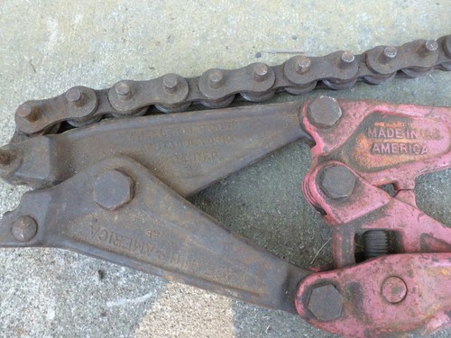 Wheeler 42" Heavy Duty 6" Cast Iron Soil Rigid Pipe Snapper Cutter W ...