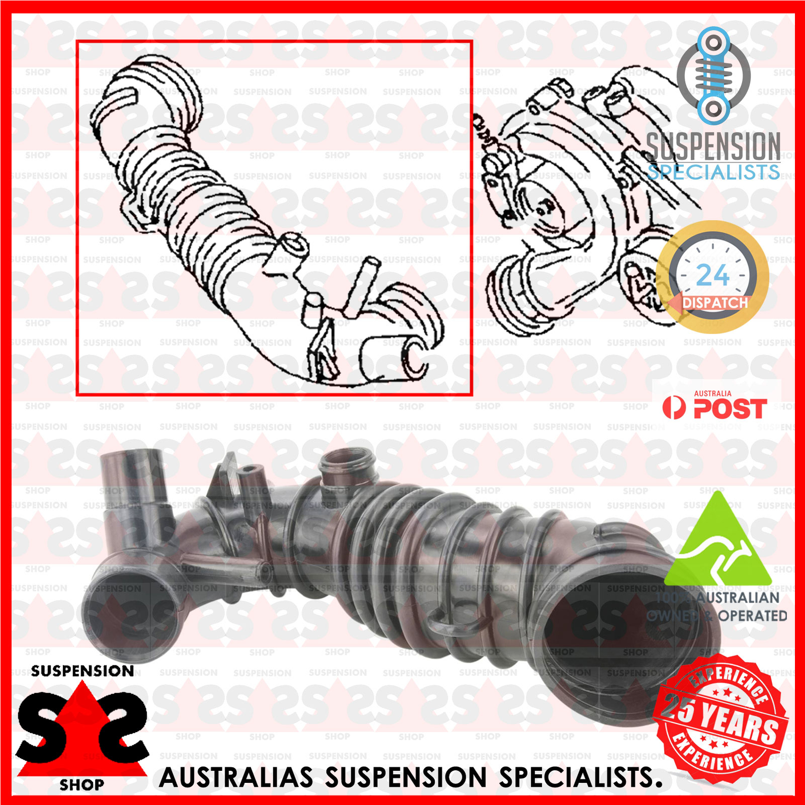 Hose, Air Supply Suit AUDI A6 C5 (4B2) 2.4 quattro A6 C5 (4B2) | eBay