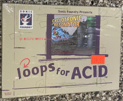 NEW SEALED Loops For Acid: Cyclotronic Resonator PC CD Sound Werx NIP ...