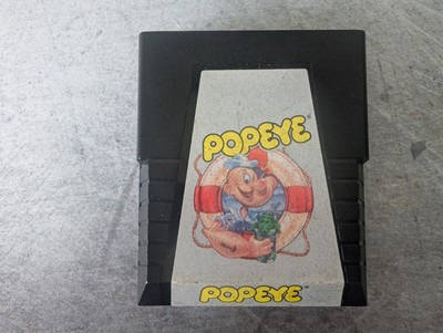 Popeye (Atari 2600, 1983) Original owner, tested and works 73000053703 ...