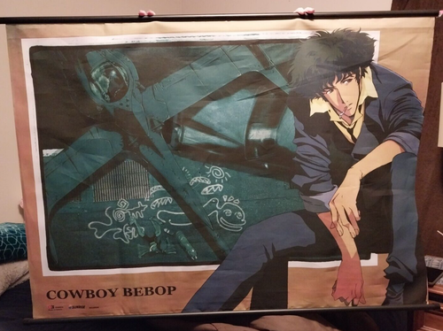 COWBOY BEBOP 30X42 HANGING FABRIC BANNER, JAPANESE ANIME, FREE SHIPPING ...