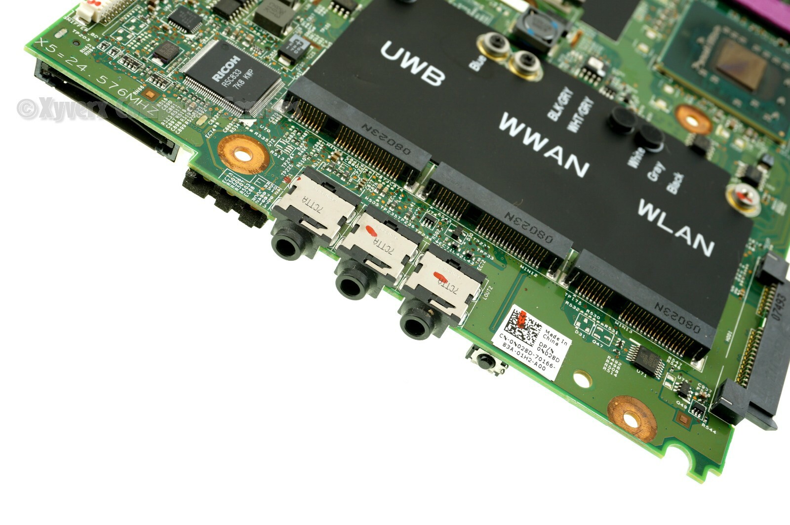 N028D 55.4W101.091 OEM DELL MOTHERBOARD INTEL XPS M1530 PP28L (AS-IS ...