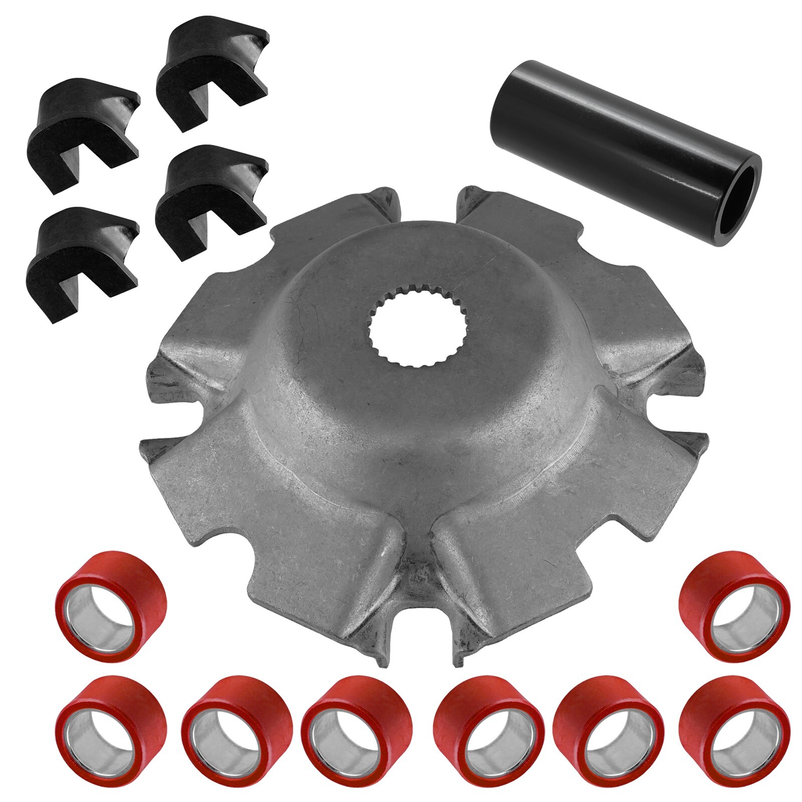 Face Drive Moveable Plate w/Damper Roller Spacer for Arctic Cat 550S ...