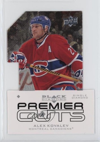 2008-09 Upper Deck Black Diamond - Premier Die-Cuts Alex Kovalev #PDC10 ...