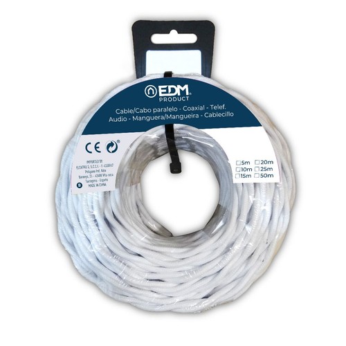 Cavo EDM 11889 Bianco 3 x 1,5 mm 5 m 8425998118896 | eBay